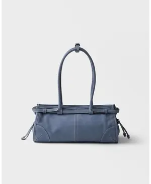 Prada Bonnie Medium Handbag - Blue