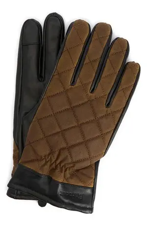 Barbour Dalegarth Gloves - Tan
