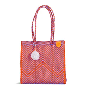 TIN MARIN Woven Tote - Pink