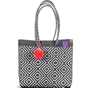 TIN MARIN Greca Woven Tote