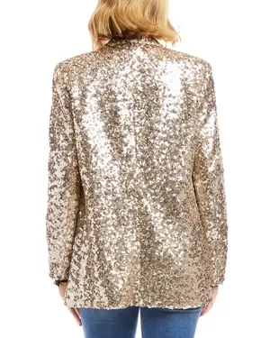 Karen Kane Sequin Blazer