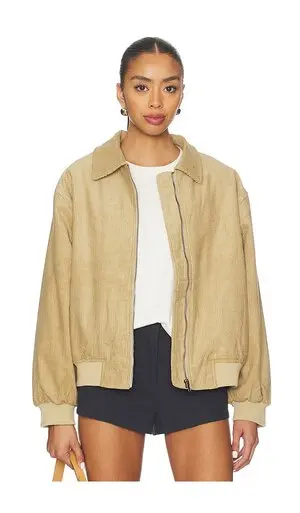 Lioness Cou Cou Bomber Jacket - Latte