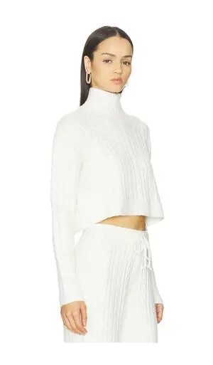 WELLBEING + BEINGWELL Wells Cable Knit Sweater