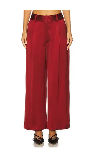 Smythe Cropped Pleated Trousers