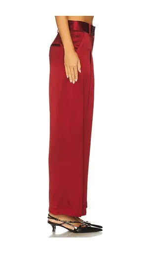 Smythe Cropped Pleated Trousers