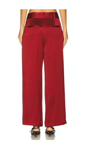 Smythe Cropped Pleated Trousers