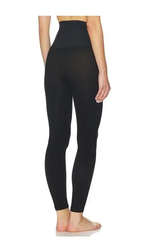 Commando Fleece Lined Opaque Footless Tights