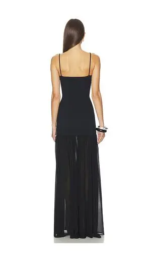 Hunza G Hybrid Maxi Dress