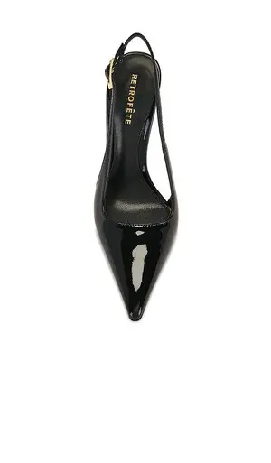 Retrofete Cindy Slingback - Black