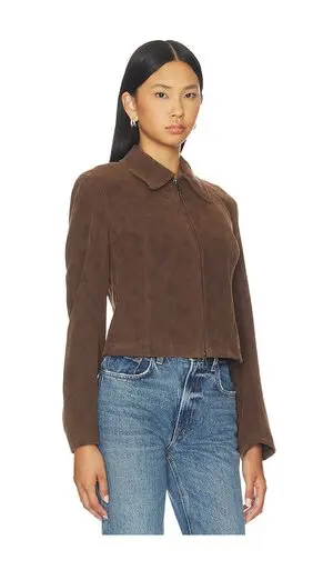 Free People X We The Free River Faux Suede Jacket