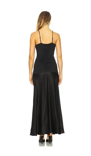 Bardot Lavanda Contrast Maxi Dress
