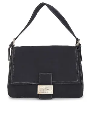 Fendi Monogram Shoulder Bag - Blue