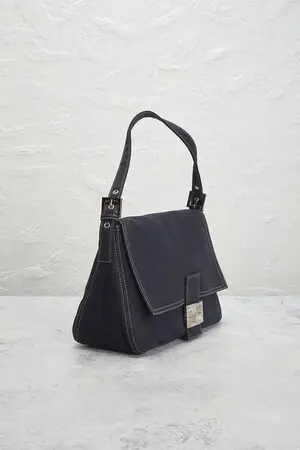 Fendi Monogram Shoulder Bag - Blue