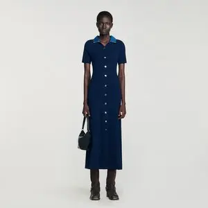 Sandro Shirt Dress Day Dresses