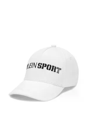 PLEIN SPORT Embossed Baseball Cap - White