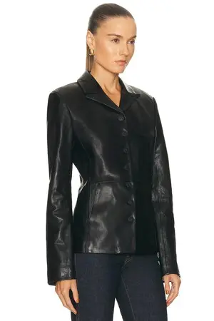 EAVES Sigrun Leather Jacket