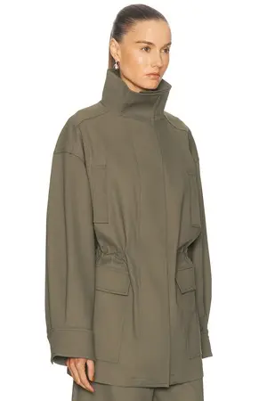 EAVES Mai Compact Suiting Parka Jacket