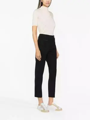 Brunello Cucinelli High-waisted Straight-leg Trousers