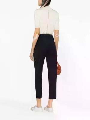 Brunello Cucinelli High-waisted Straight-leg Trousers