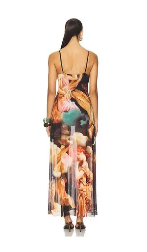 AFRM Rivka Printed Dress