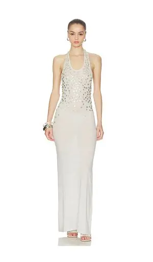 AYA MUSE Oriel Maxi Dress - Grey