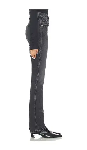 AGOLDE Jetta Stacked Skinny Jeans - Grey