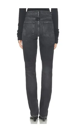 AGOLDE Jetta Stacked Skinny Jeans - Grey