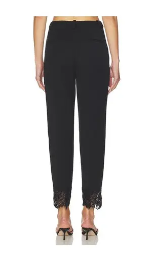 Cami Nyc Cheyenne High Rise Pant With Lace Trim