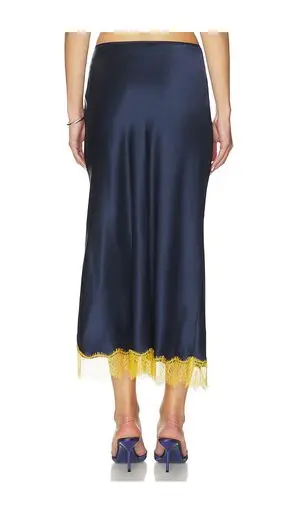 LA LIGNE Lace Slip Skirt