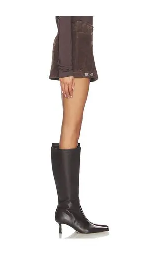 Blanknyc Faux Suede Mini Skirt
