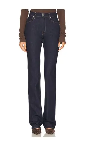 GRLFRND Remy Slim Boot-cut Jeans - Blue