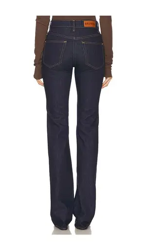 GRLFRND Remy Slim Boot-cut Jeans - Blue