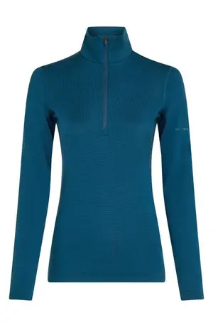 Icebreaker 260 Oasis Tech Merino Wool Half-zip Pullover - Atlantis