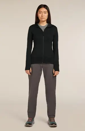 Icebreaker 260 Quantum Merino Wool Hooded Jacket