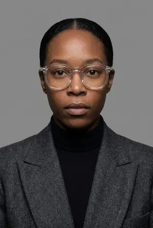 NCMPRBL Geometric Acetate Eyeglasses