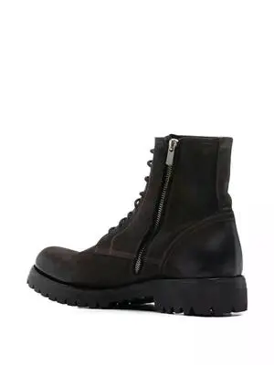 Officine Creative 40mm Ikonic 001 Lace-up Zip Boots
