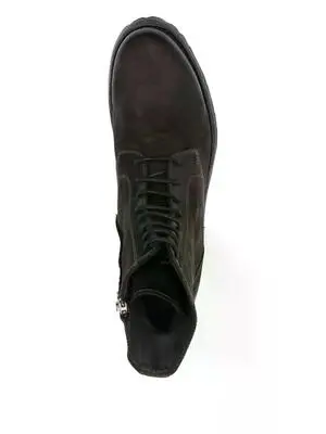 Officine Creative 40mm Ikonic 001 Lace-up Zip Boots