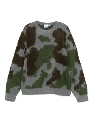 Gramicci Mohair Sweater - Jungle Digi Camo