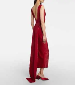 EMILIA WICKSTEAD Jacira Sequined Cocktail Dress