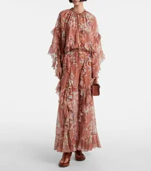 Zimmermann Awaken Floral Blouse - Multicoloured