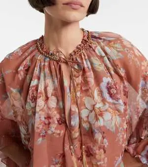 Zimmermann Awaken Floral Blouse - Multicoloured