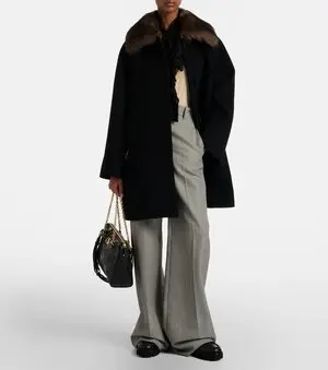 Valentino Garavani Vlogo Leather Platform Loafers