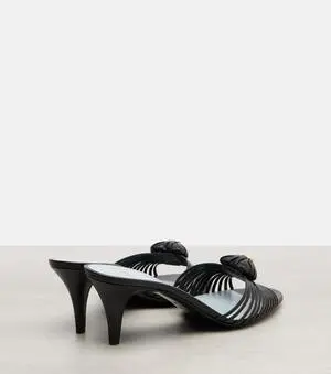 Valentino Garavani Royal 65 Leather Sandals - Black