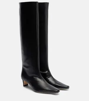 Staud Wally Leather Knee-high Boots