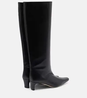 Staud Wally Leather Knee-high Boots