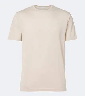 Sunspel Cotton Jersey T-shirt - Beige