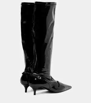 Magda Butrym Patent Leather Knee-high Boots