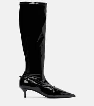 Magda Butrym Patent Leather Knee-high Boots