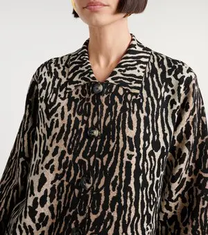 Rixo Jacoba Jacquard Coat