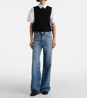 Citizens Of Humanity Paloma Wide-leg Jeans - Blue